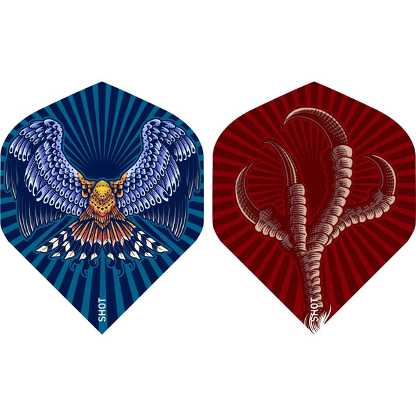 Shot Birds of Prey Big Wing Dart Flights For Sale | Avid Darts Shop