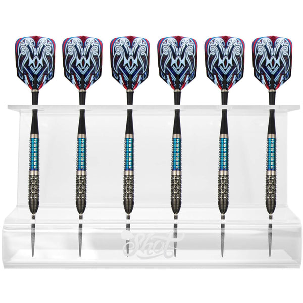Shot 2 Set Dart Display Stand For Sale - Avid Darts Shop Australia