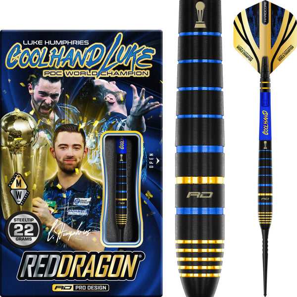 Red Dragon Luke Humphries TX4 Avenger Darts For Sale | Avid Darts Shop