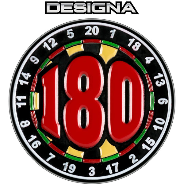 Designa Dart Pin Badges For Sale | 180 & 170 | Avid Darts Australia