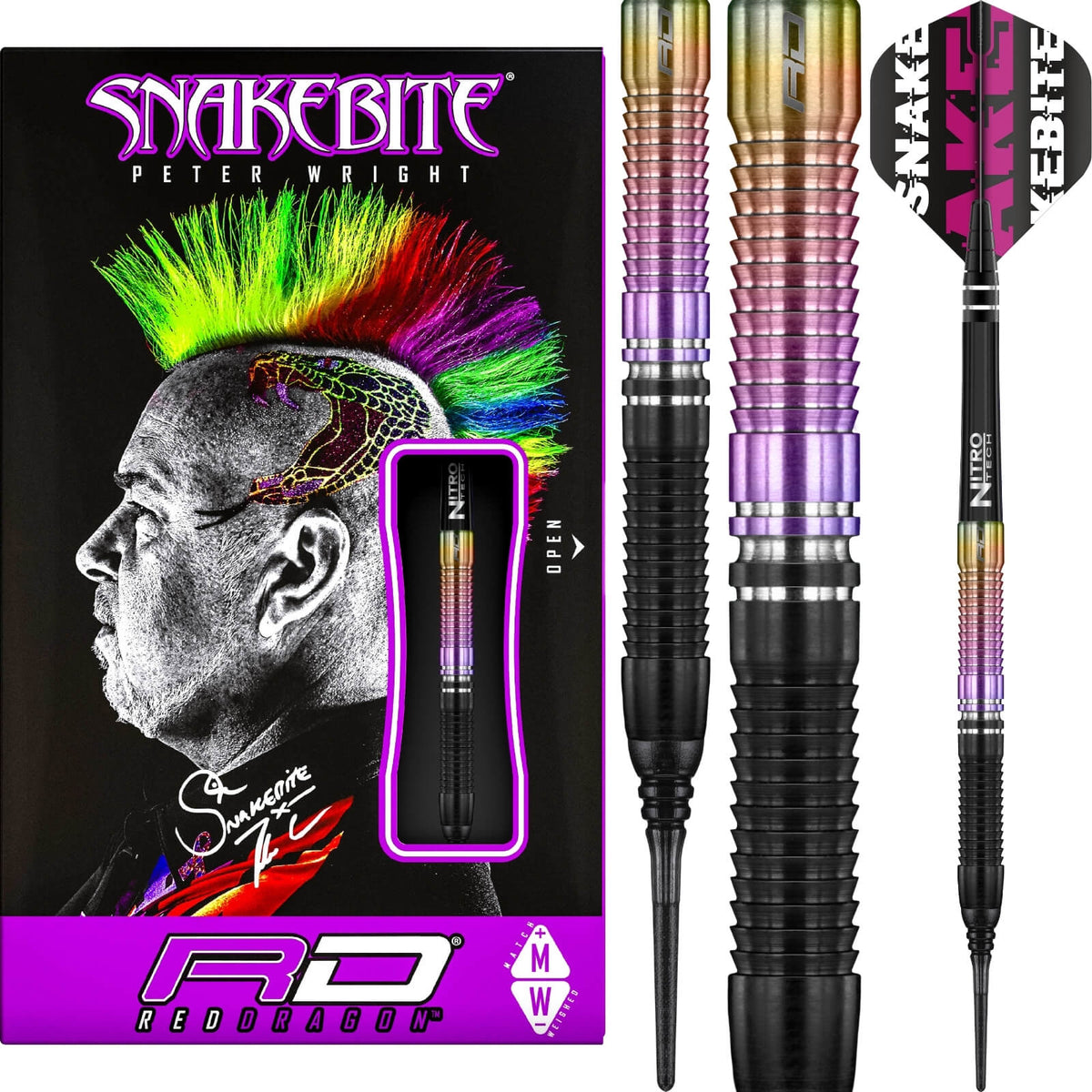 Red Dragon Peter Wright World Champion Soft Tip Darts For Sale - Avid Darts
